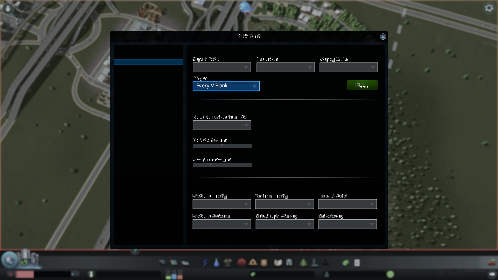 Changing V-Sync settings makes all loaded text unreadable. | Paradox Interactive Forums