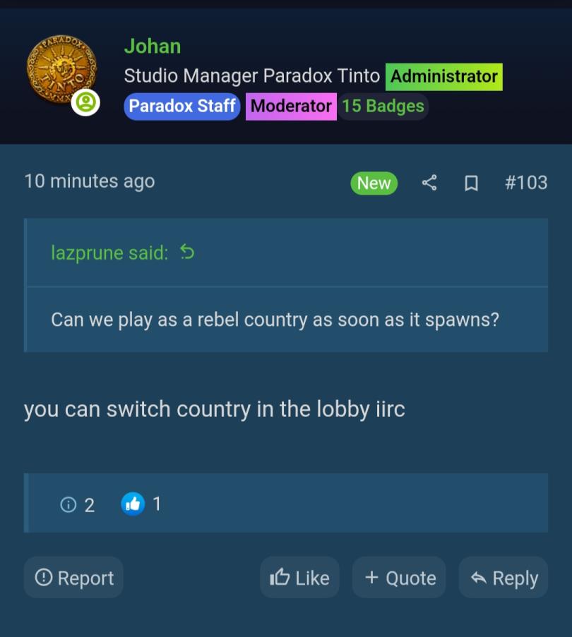 Multiplayer Thread | Paradox Interactive Forums