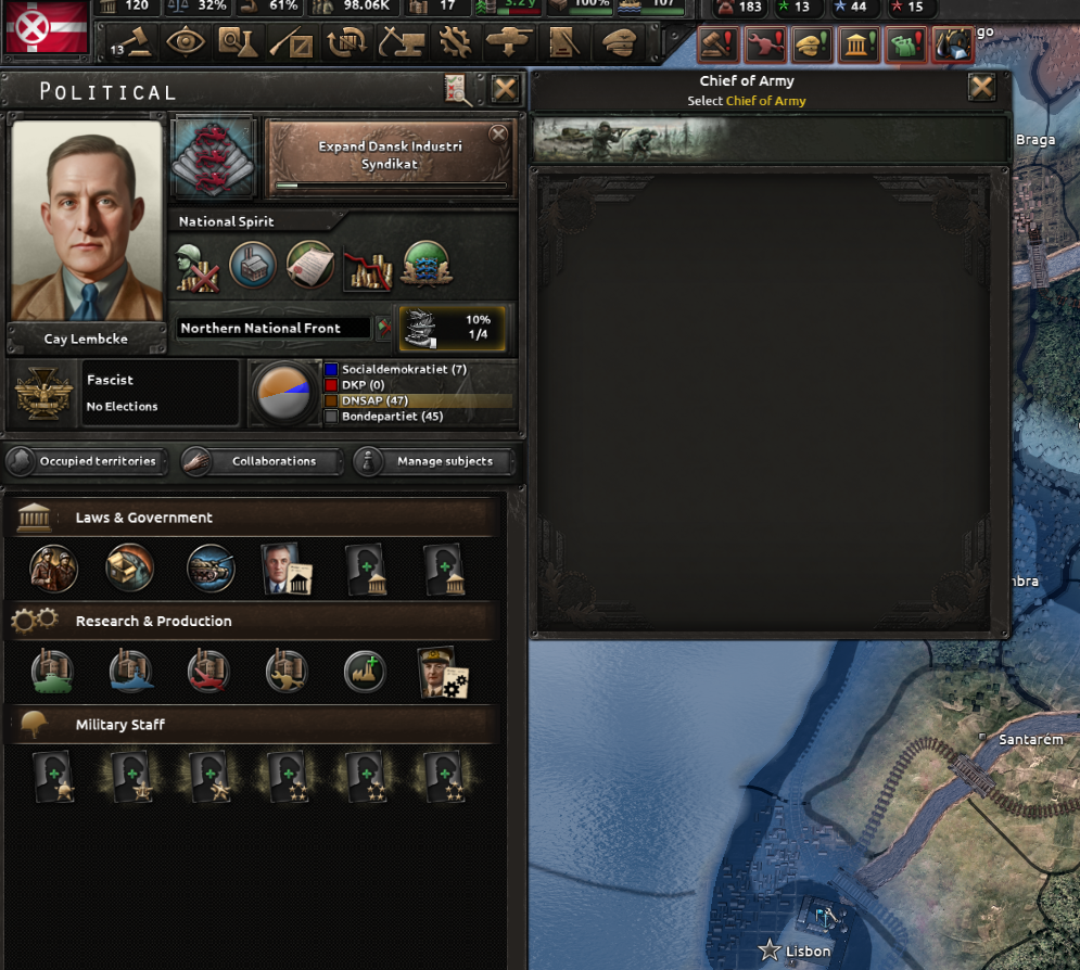 Fixed - Fascist Denmark gets 0 Chief Of Army generals, even though I did the "Haeren ...