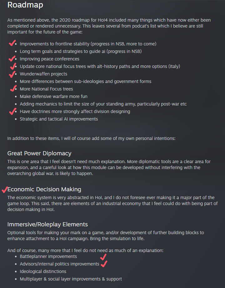 This is the official roadmap for February 2022, Guess what's going to be updated with the next ...
