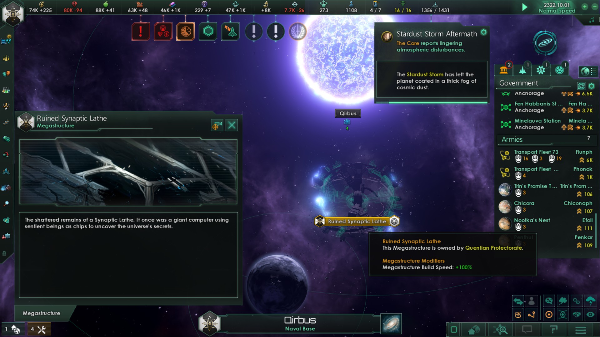 AE built a synaptic lathe in their home system!? | Paradox Interactive ...