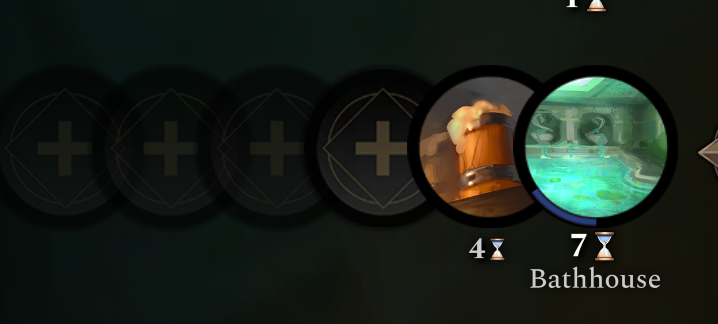 Confirmed - A Bathhouse structure could be forwarded in front of a Tavern structure in building ...