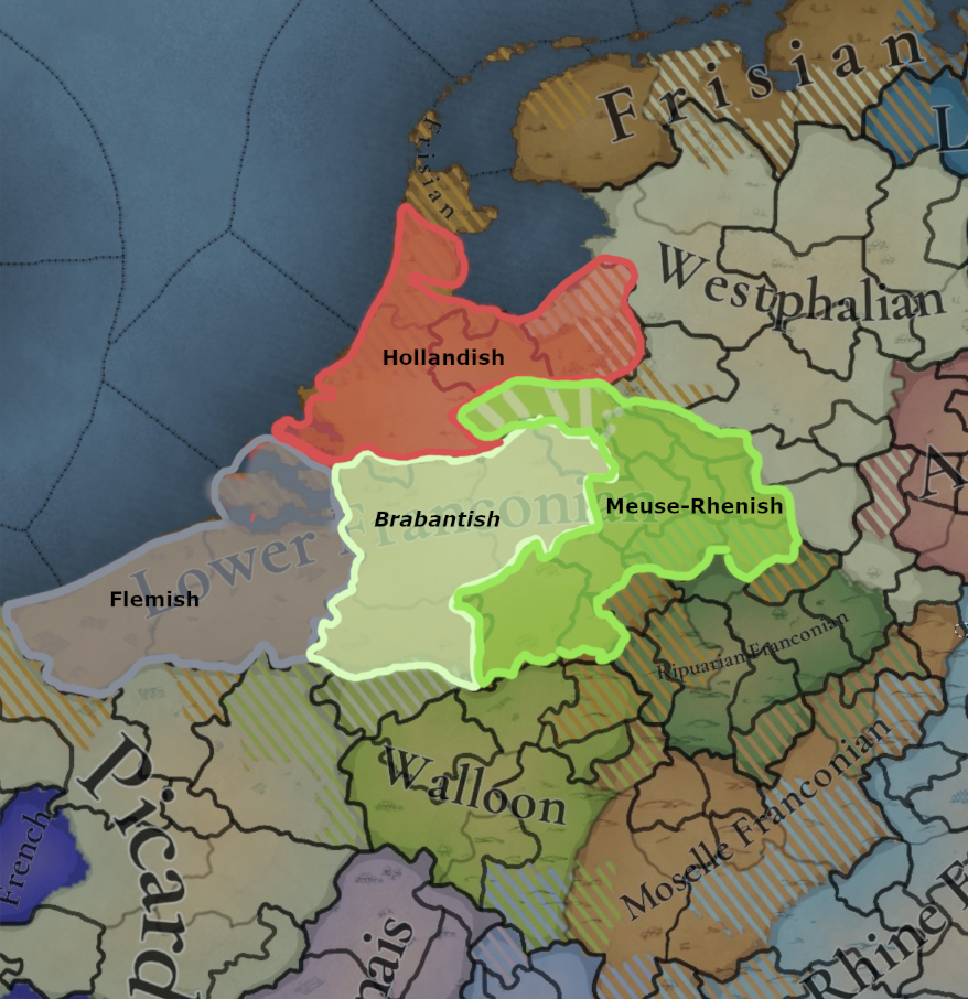 Proposal to split Low Franconian culture after all: Dutch dialect vs ...