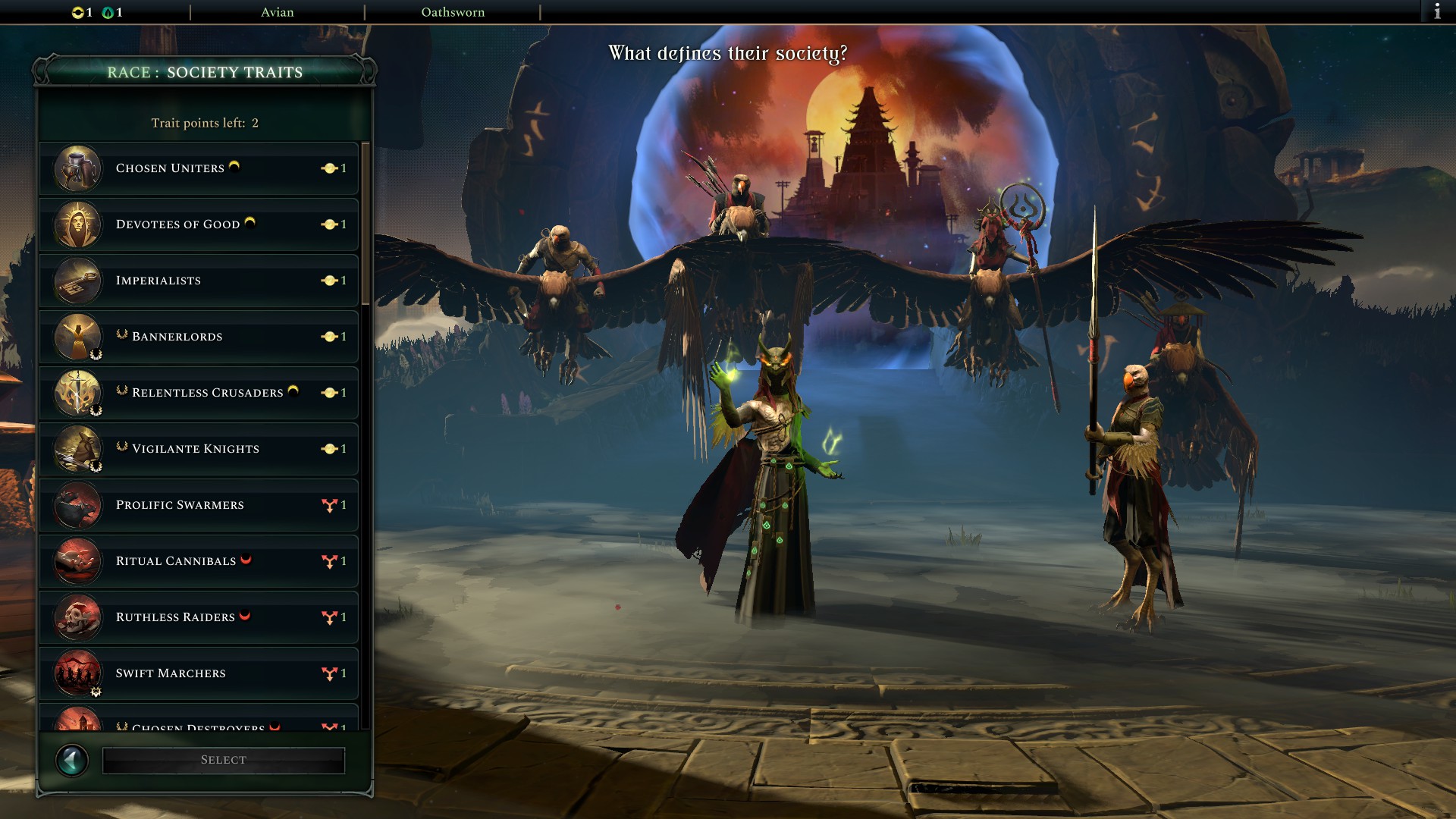 Confirmed - Oathsworn with eagle mounts: floating head with eagle for Strife and Righteous on ...