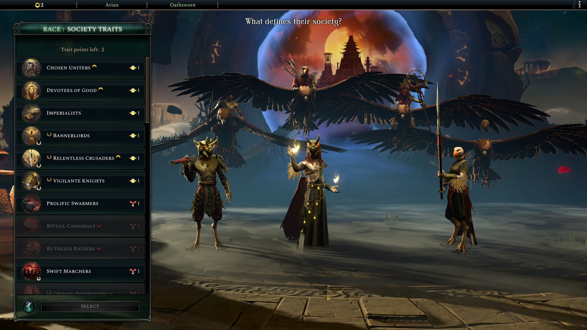 Confirmed - Oathsworn with eagle mounts: floating head with eagle for Strife and Righteous on ...