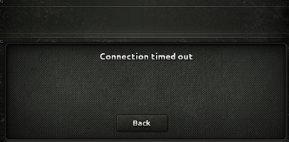 Connection timed out in multiplayer | Paradox Interactive Forums