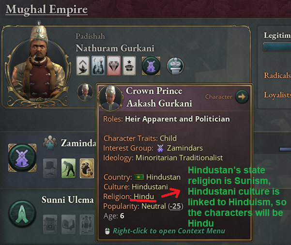 Culture defines the religion of the characters | Paradox Interactive Forums