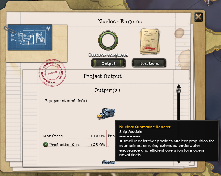 Nuclear Engines researched, but no nuclear submarine engine? | Paradox Interactive Forums