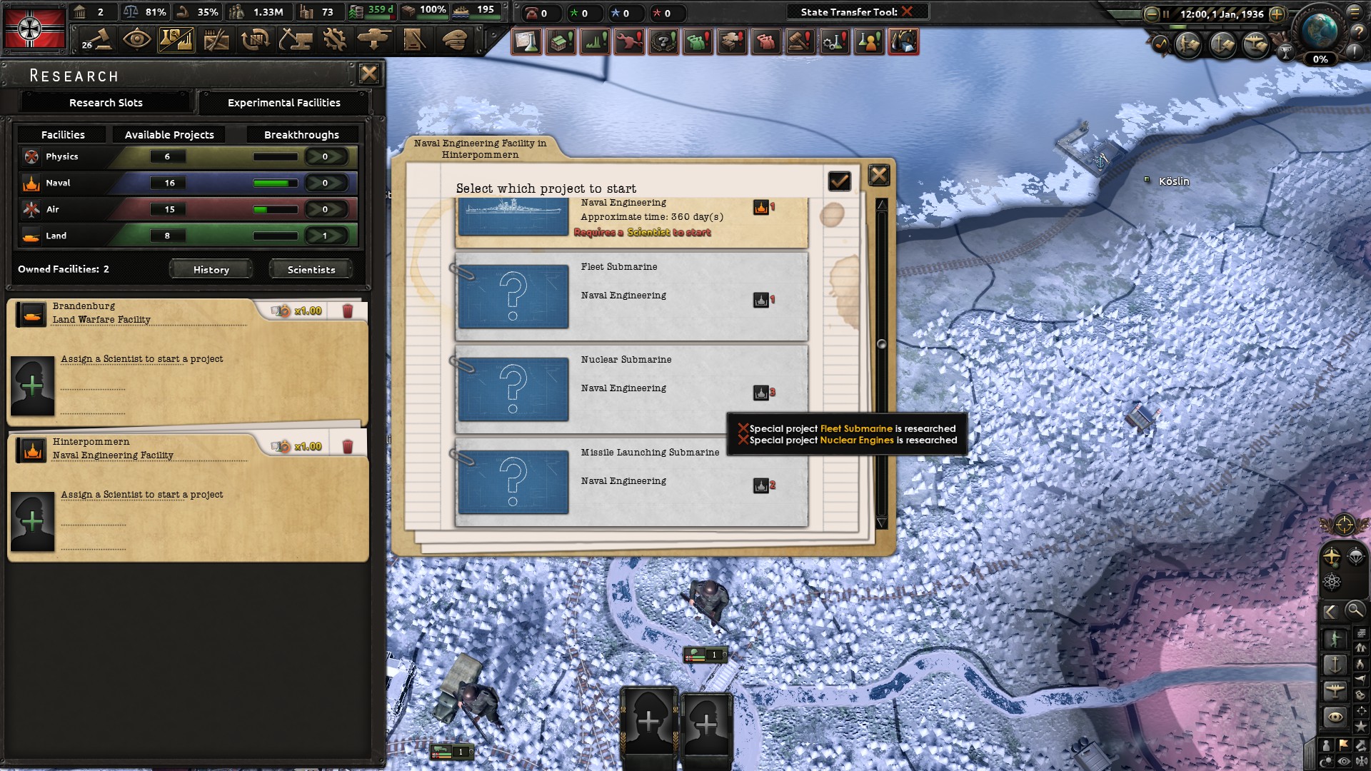 Nuclear Engines researched, but no nuclear submarine engine? | Paradox Interactive Forums