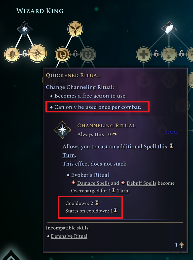 Confirmed - Recently changed "Quickened Ritual" tooltip not updated ...