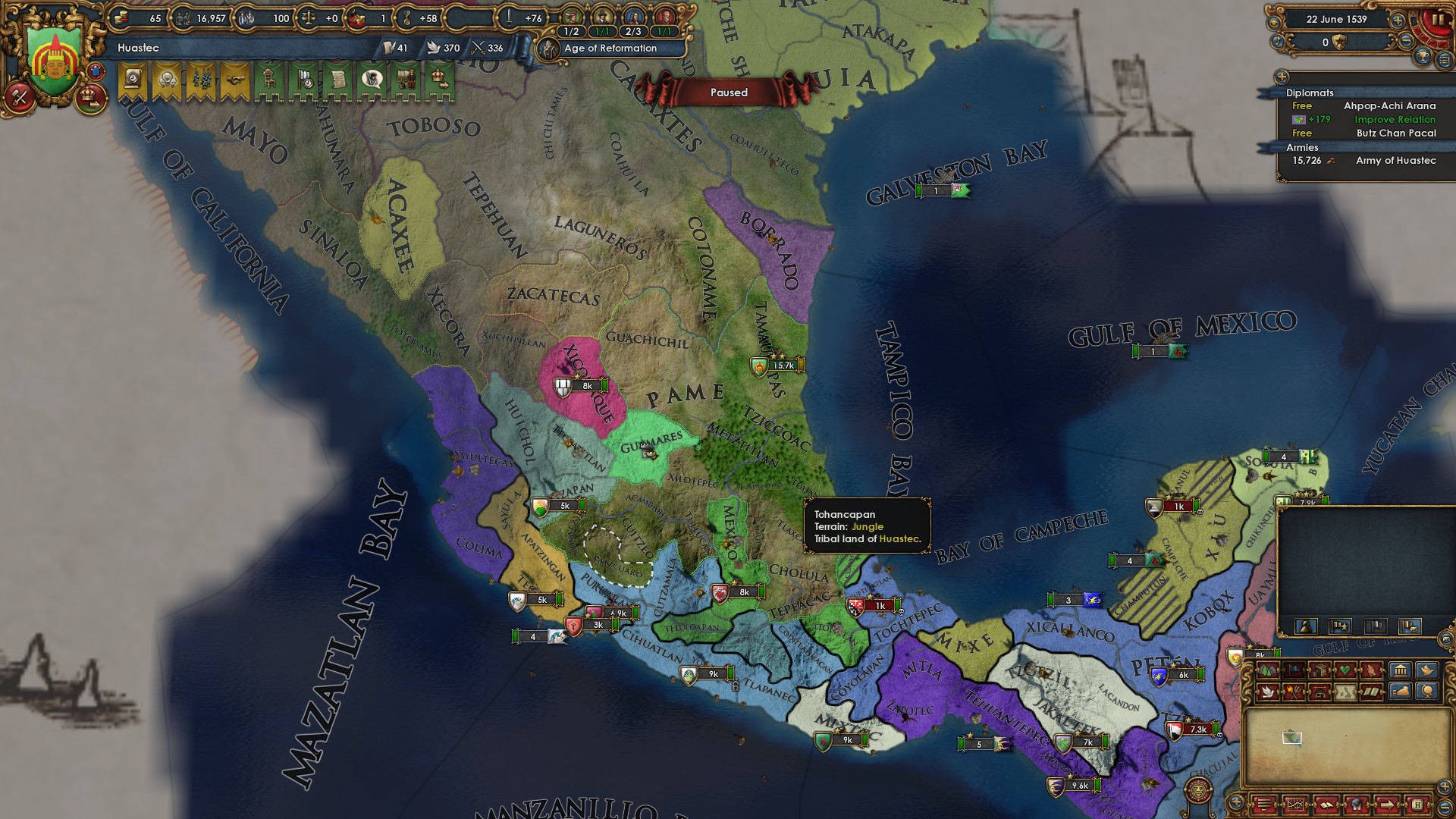 Bug? Final Mayan reform and all provinces become uncolonised | Paradox ...