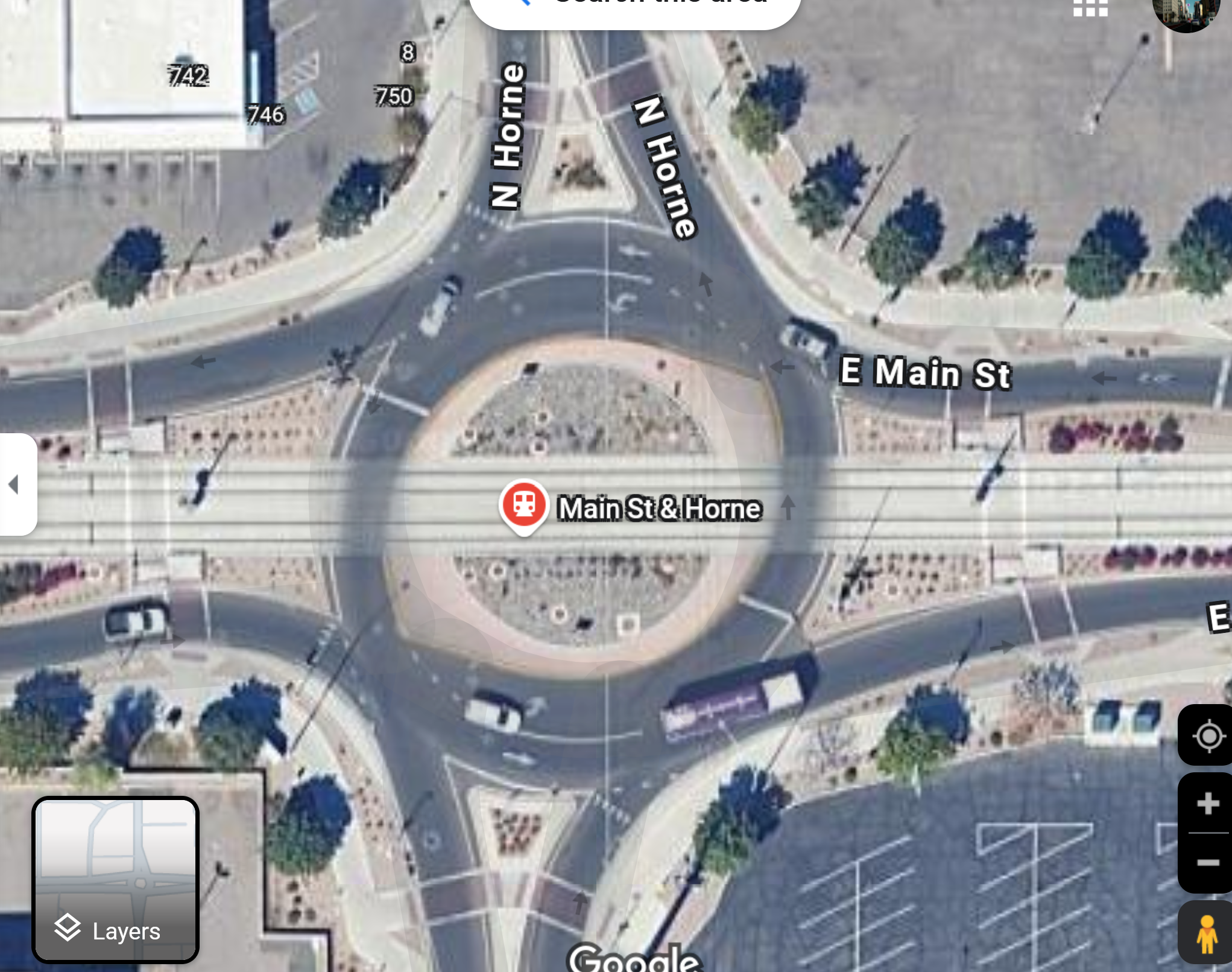 Automatic roundabout tool compatibility issue with public transport ...