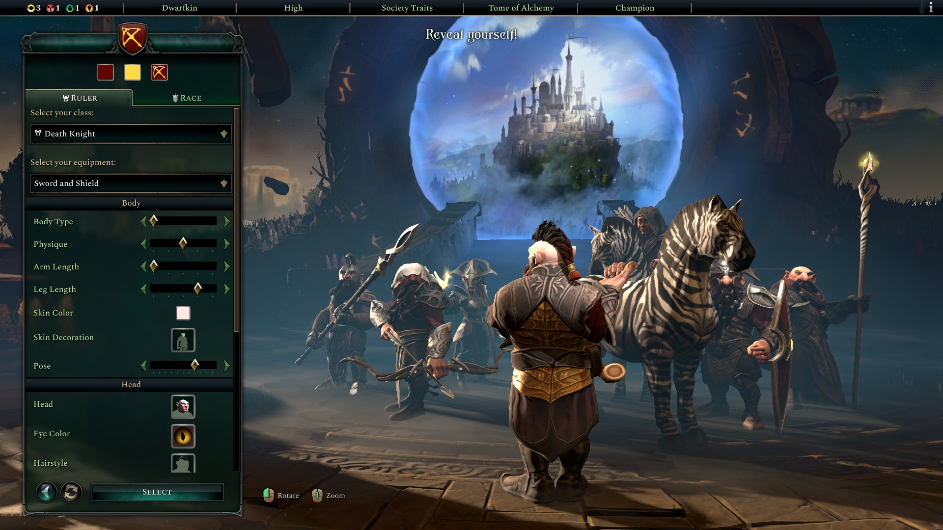 Confirmed - Floating horn piece in the High male Champions rulers ...