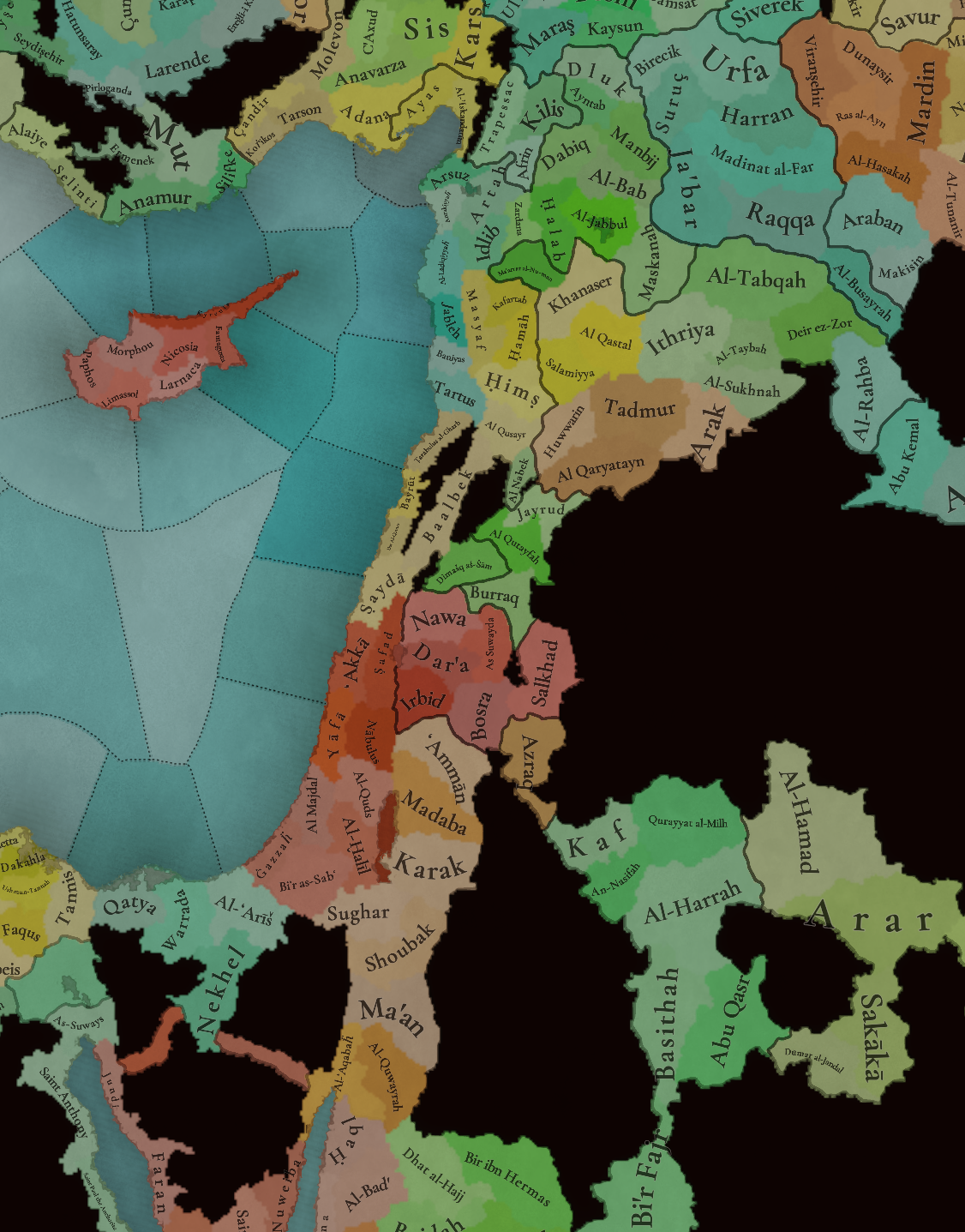 Tinto Maps #10 Levant & Egypt Feedback | Paradox Interactive Forums