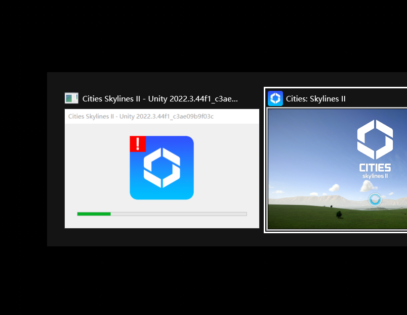 When entering the game, the screen goes black and then crashes without ...