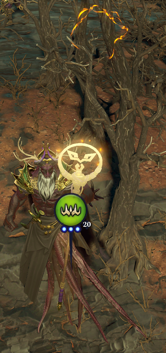 Duplicate - [Visual Bug] Oathsworn Staff - Hero Weapon Skin - while gloomstrider major ...