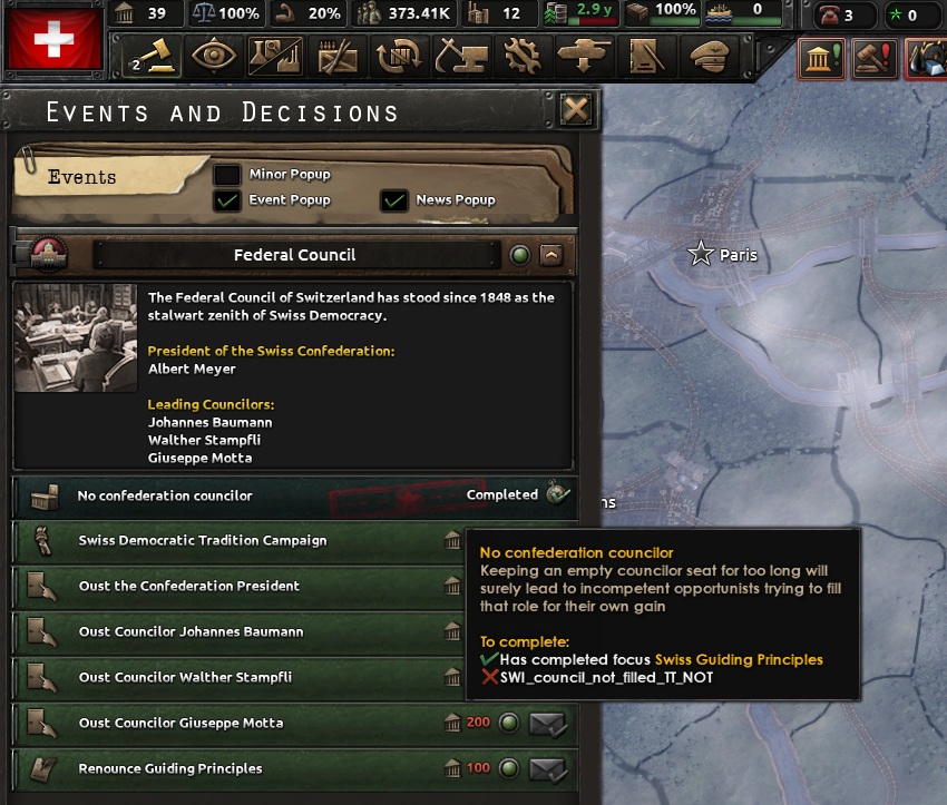 Switzerland's "No confederation councilor" event broken tooltip ...