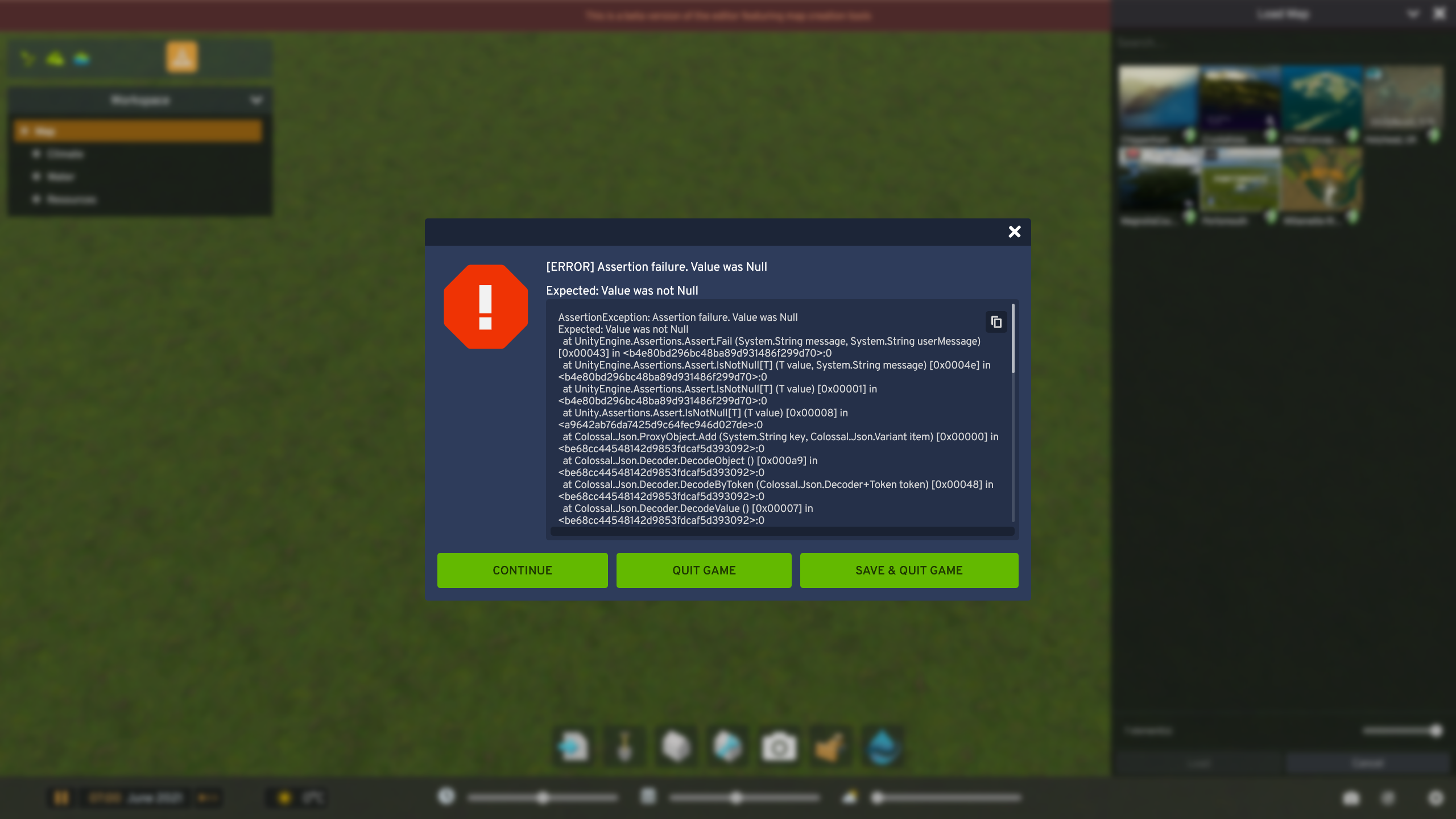 Map editor error | Paradox Interactive Forums