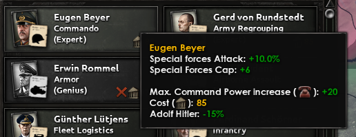 +6 of special forces cap | Paradox Interactive Forums