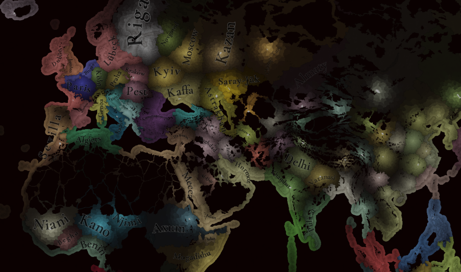 More realistic markets suggestion – same mechanic, but make them overlapping | Paradox ...