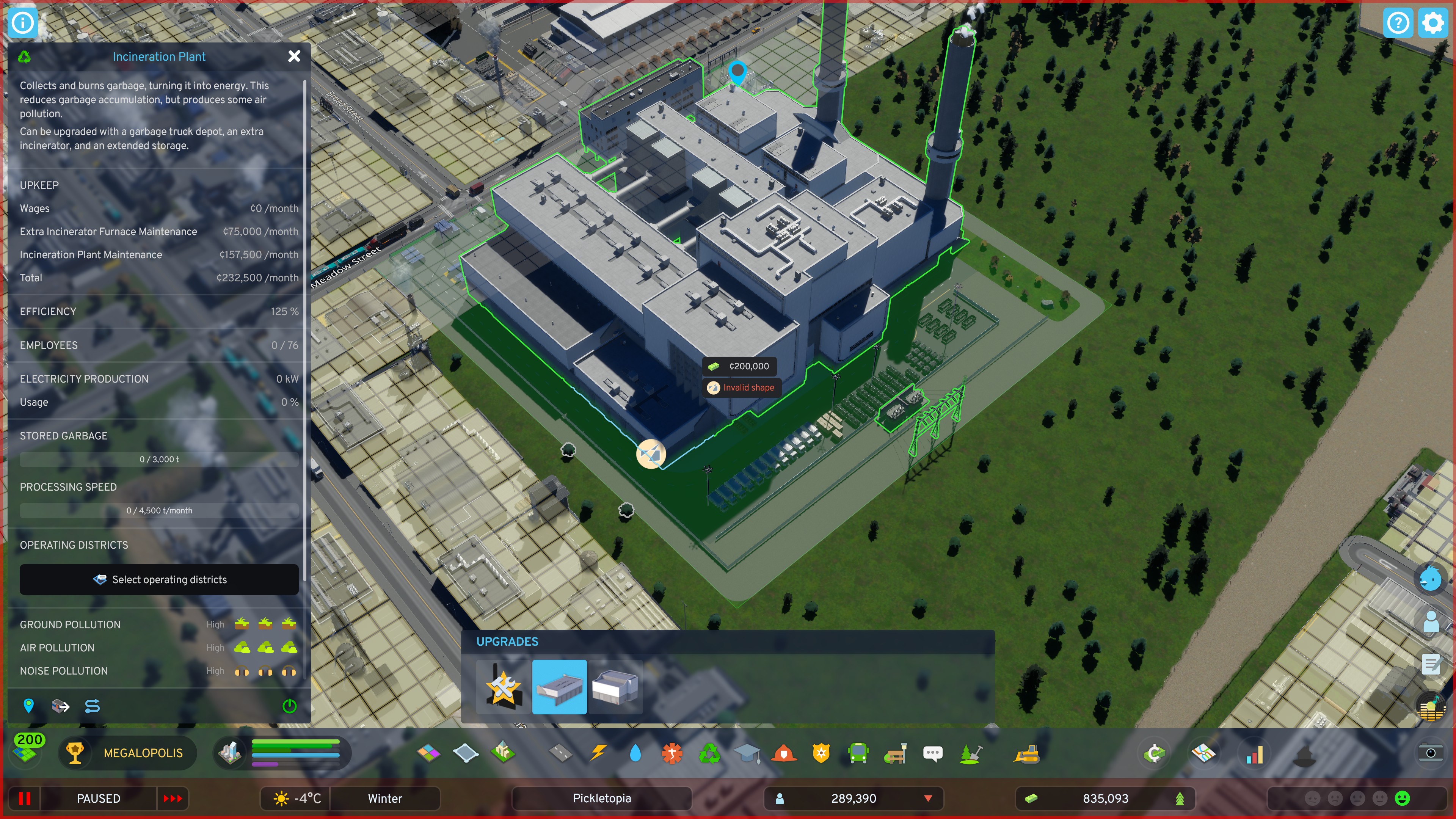 Duplicate - Incinerator cannot add Garbage truck depot | Paradox Interactive Forums