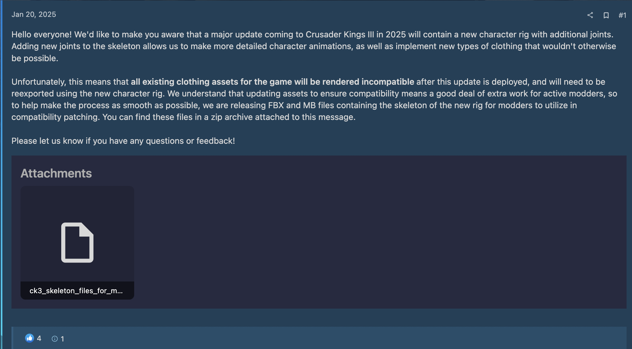 Nomad DLC confirmed | Paradox Interactive Forums