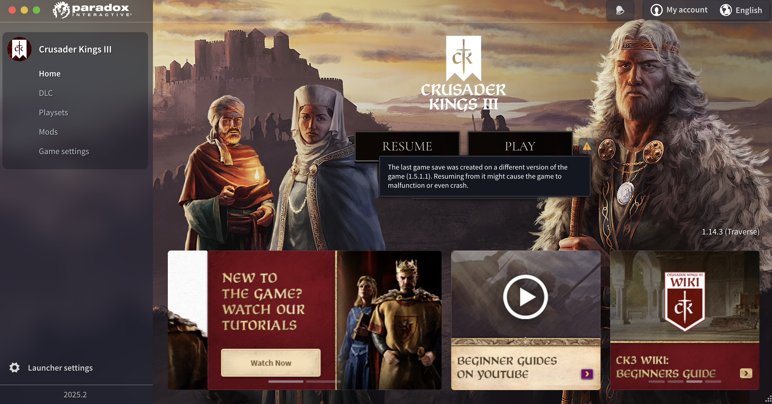 Game stuck on loading screen | Paradox Interactive Forums