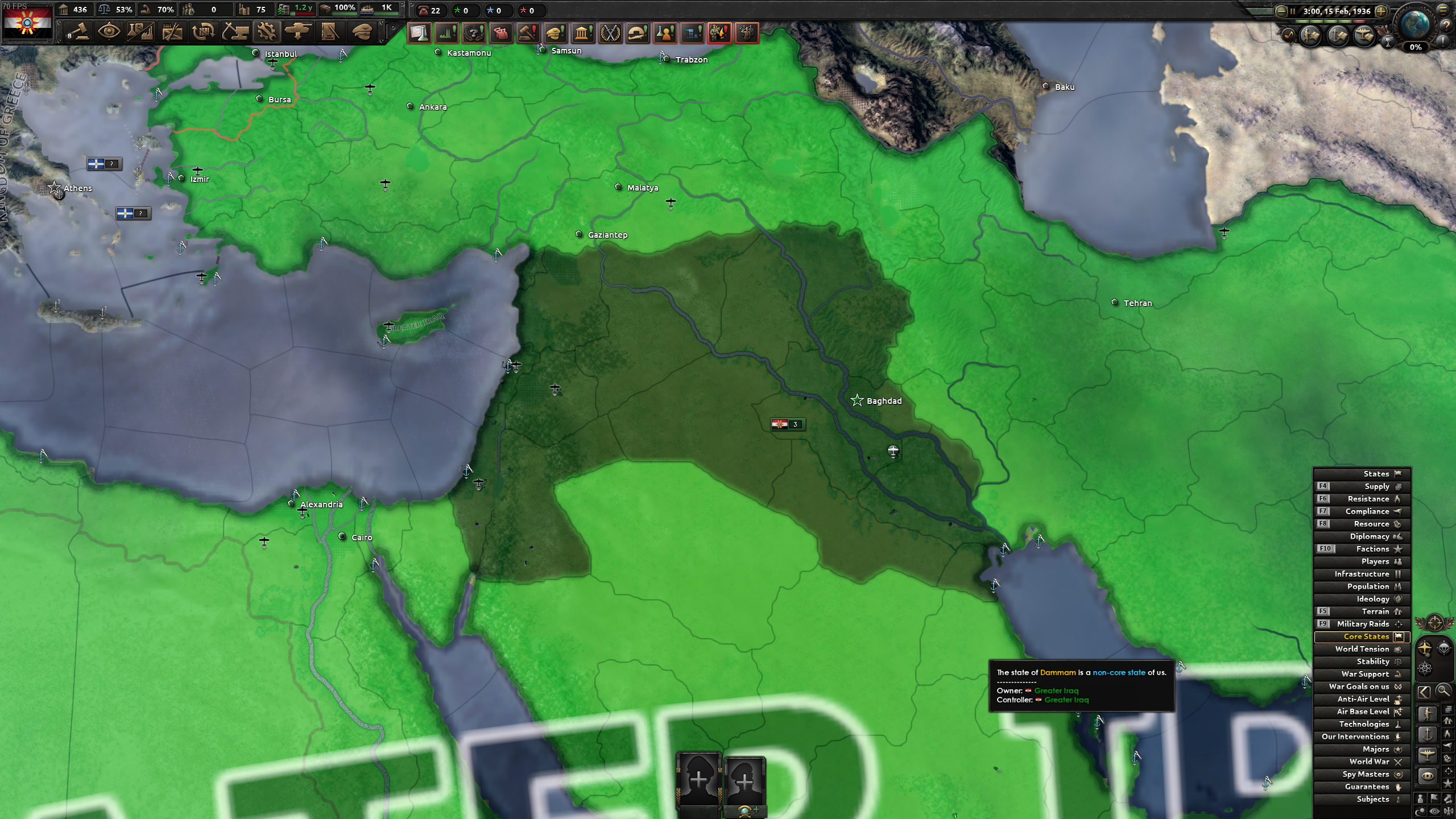 Confirmed - Incomplete Cores for Iraq | Paradox Interactive Forums