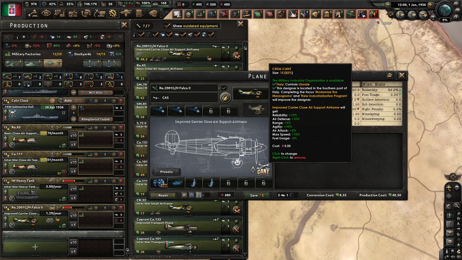 Confirmed - Naval Aircraft MIO displays double bonuses for carrier CAS & NAVs | Paradox ...