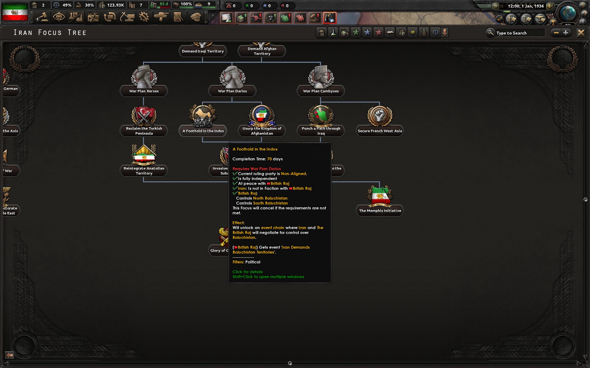 Duplicate - Iran focus "a foothold in the indus" broken | Paradox Interactive Forums