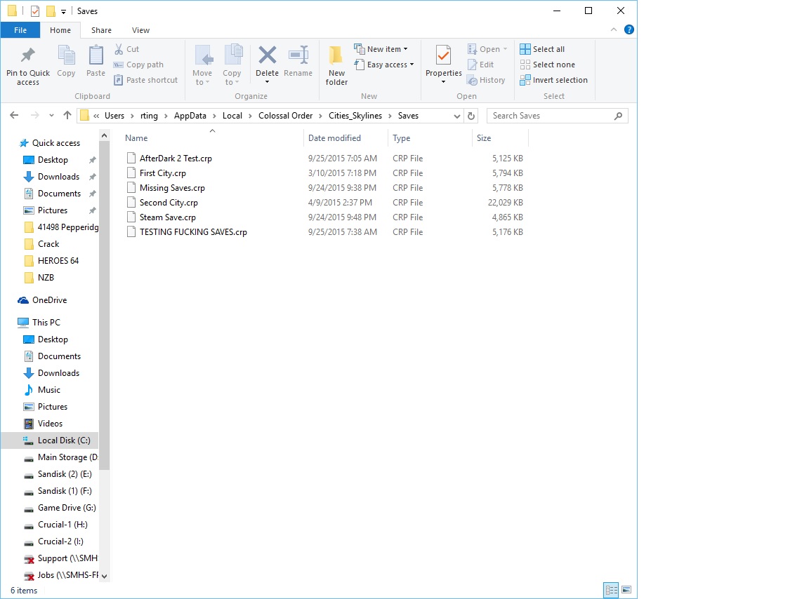 Saved Games Not Shown After Closing Game | Paradox Interactive Forums