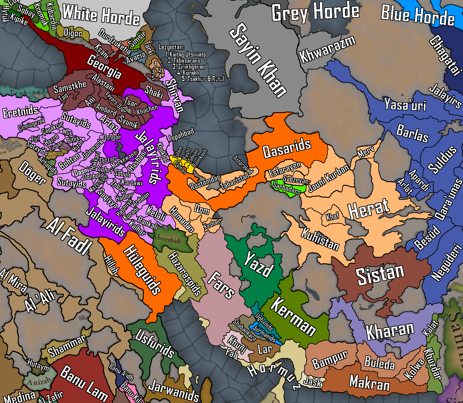 Tinto Maps #18 - 13th of September 2024 - Persia & Caucasus | Paradox ...