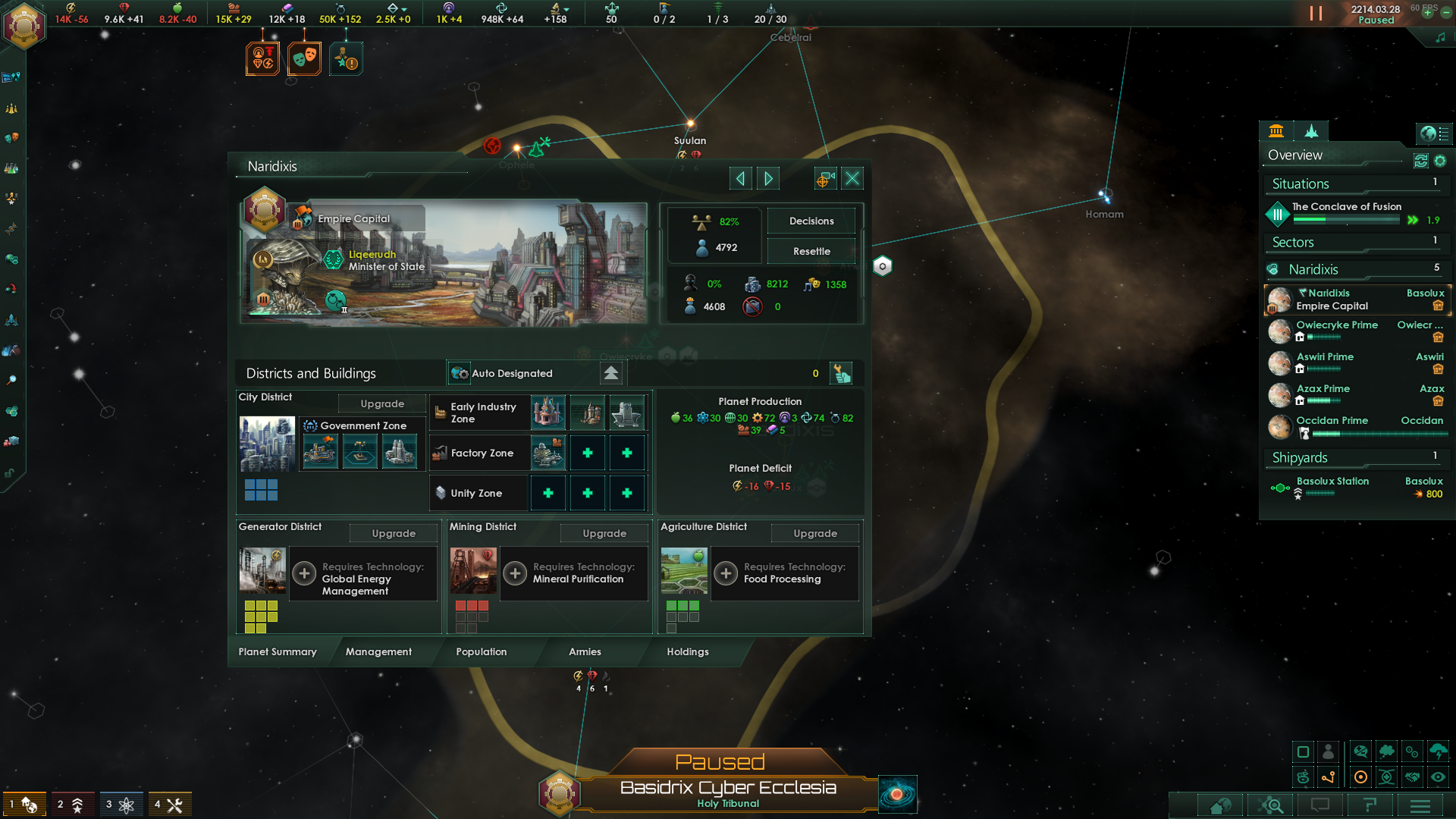 Stellaris - Cybernetic Creed, Unified creed homeworld bug | Paradox Interactive Forums