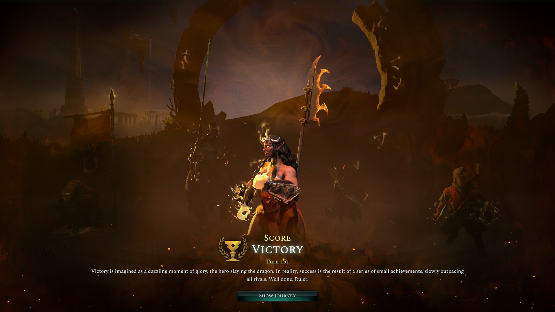 Confirmed - [OPEN BETA] Ruler not holding Polearm in Victory screen ...