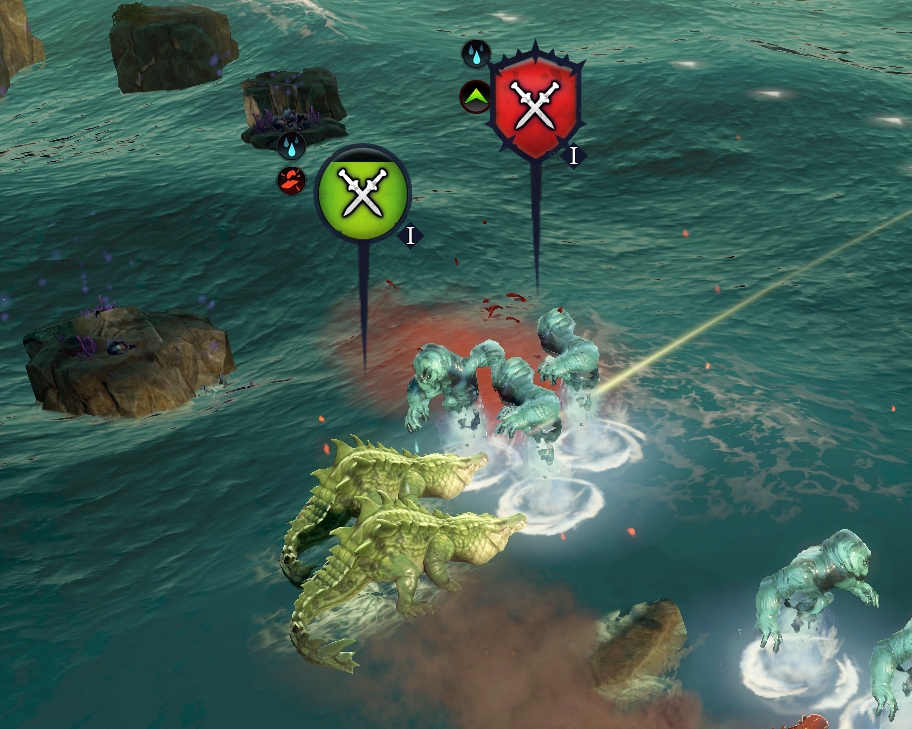 Confirmed - Ogre beta - Crocodiles do their land attack animation when ...