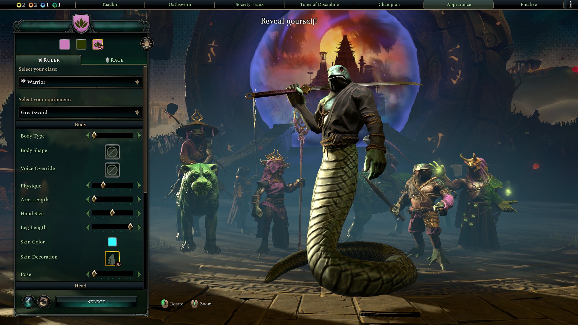 Confirmed - Toadkin Naga Transformation visual bug | Paradox ...