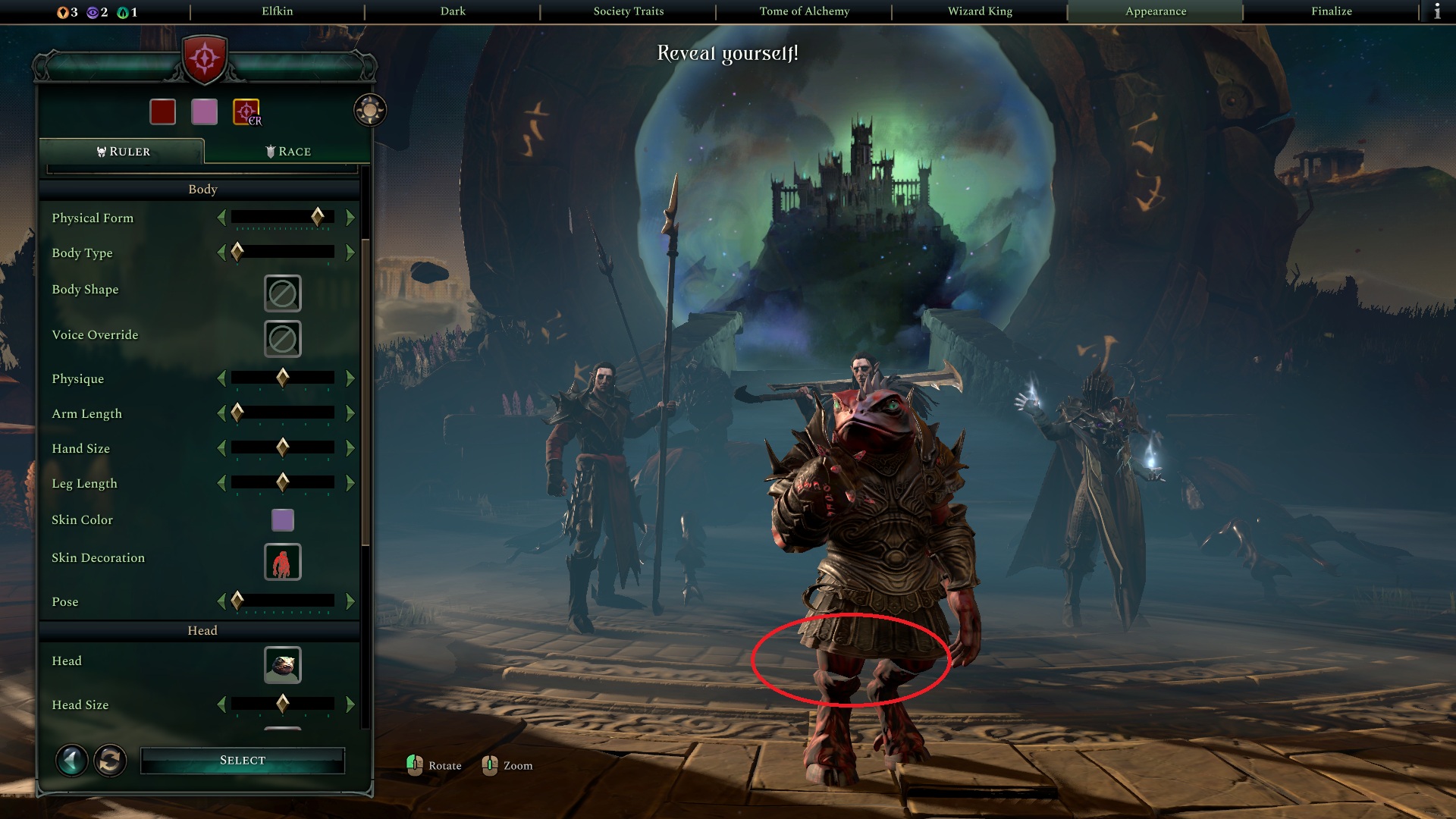 Confirmed - Reveler's Heart minor transformation in combination with an outfit from wizard king ...