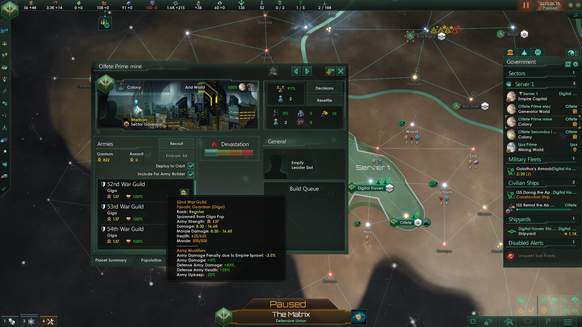 Defensive armies: what is max Garrison size? | Paradox Interactive Forums