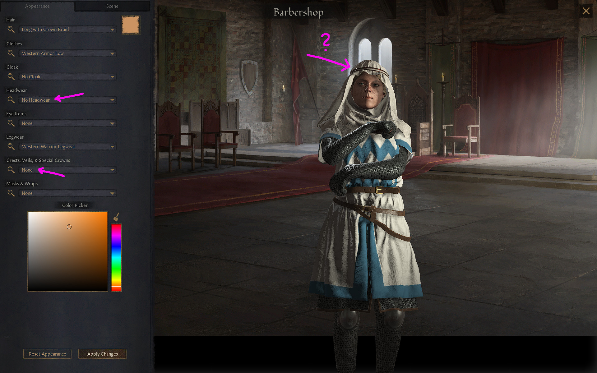 Confirmed - Can't get rid of veils on female characters | Paradox Interactive Forums