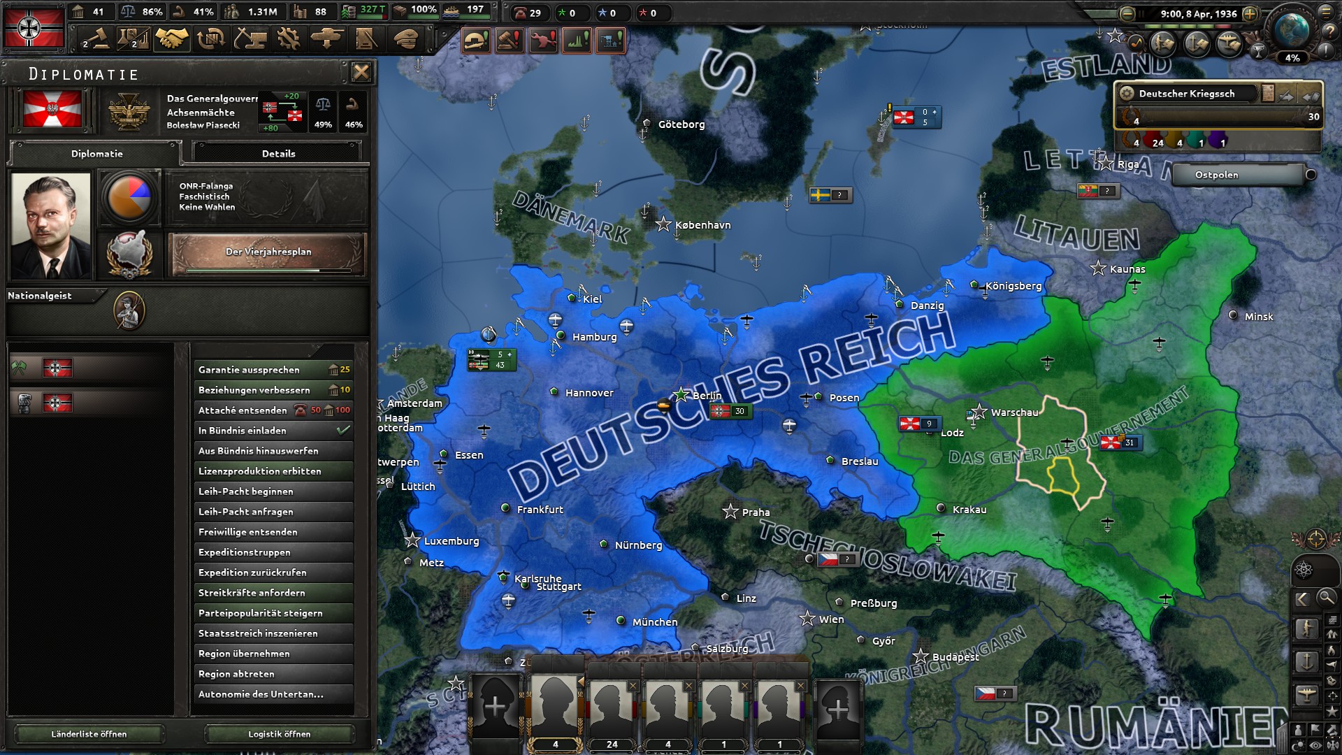 Weird event that turns Poland into German puppet in April '36 | Paradox ...