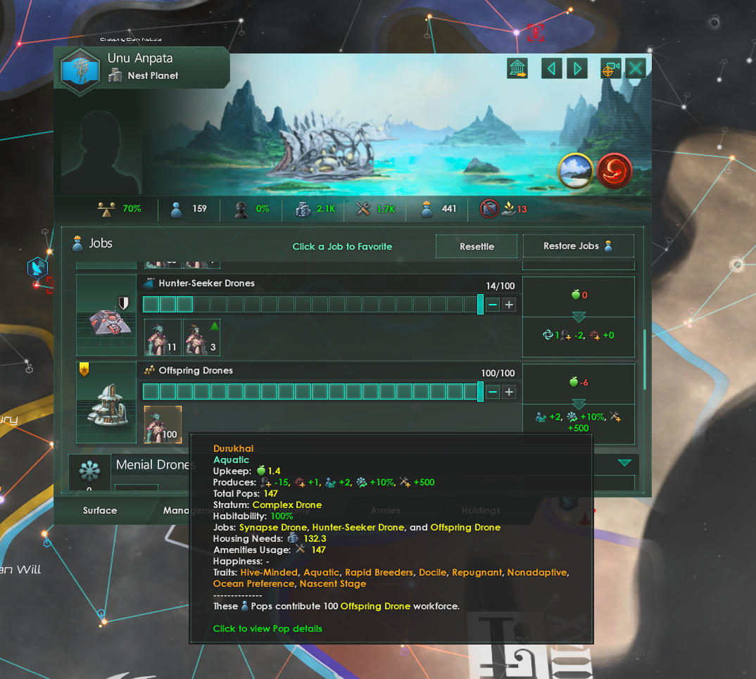 Stellaris - [4.0.1][1ae3] Missing Offspring modifier not vanishing despite employing genomic ...