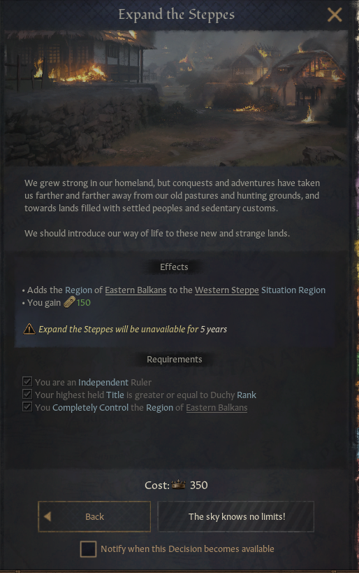 Duplicate - Expand the steppes | Paradox Interactive Forums