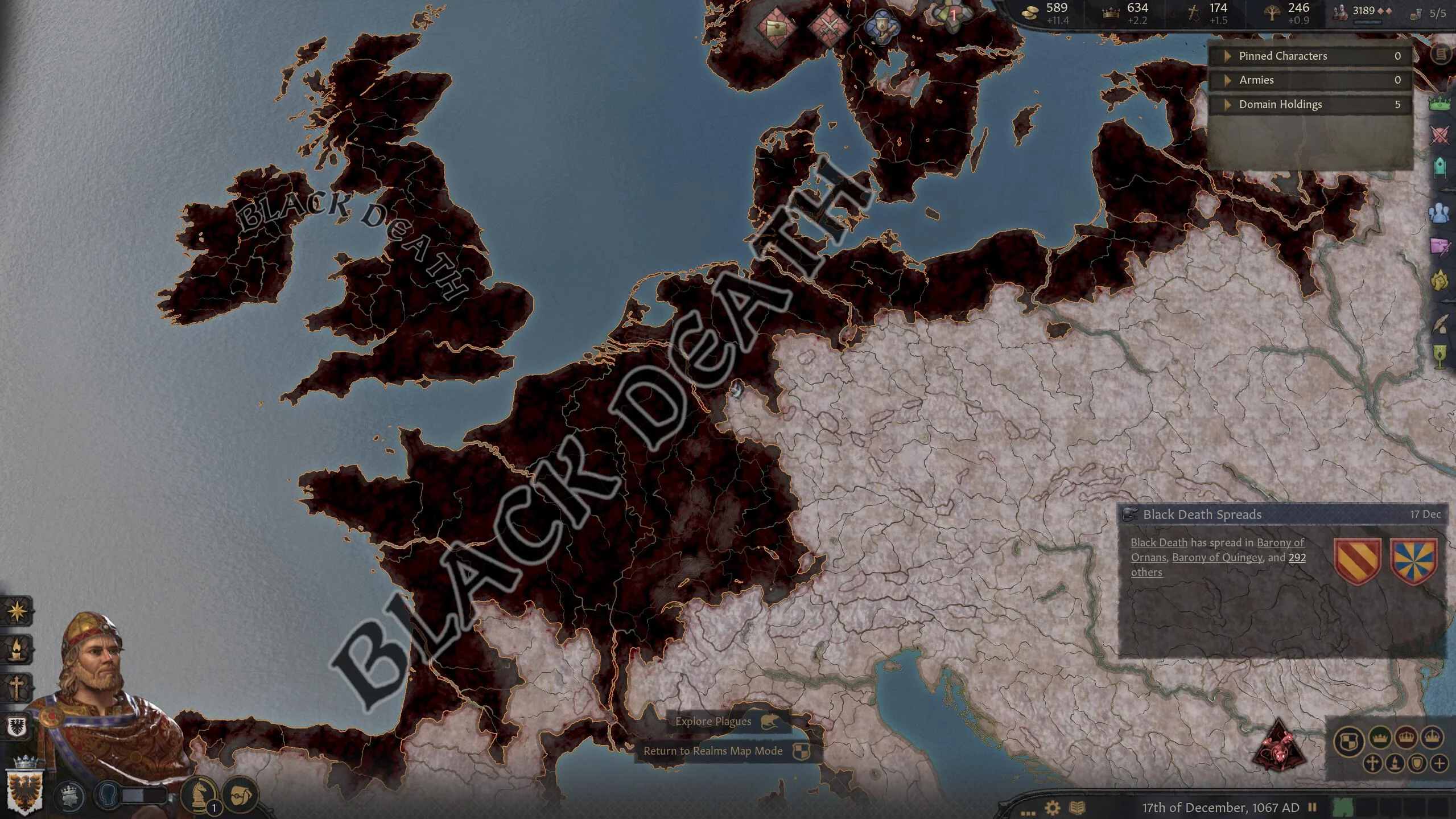 black death visual representation and other requests | Paradox ...