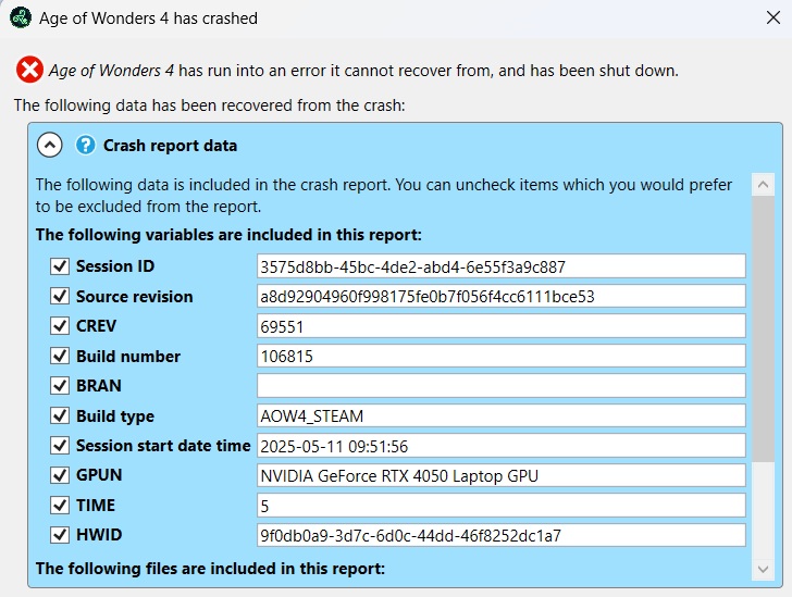 Confirmed - game crush after win 11 update 10.05.2025 | Paradox ...