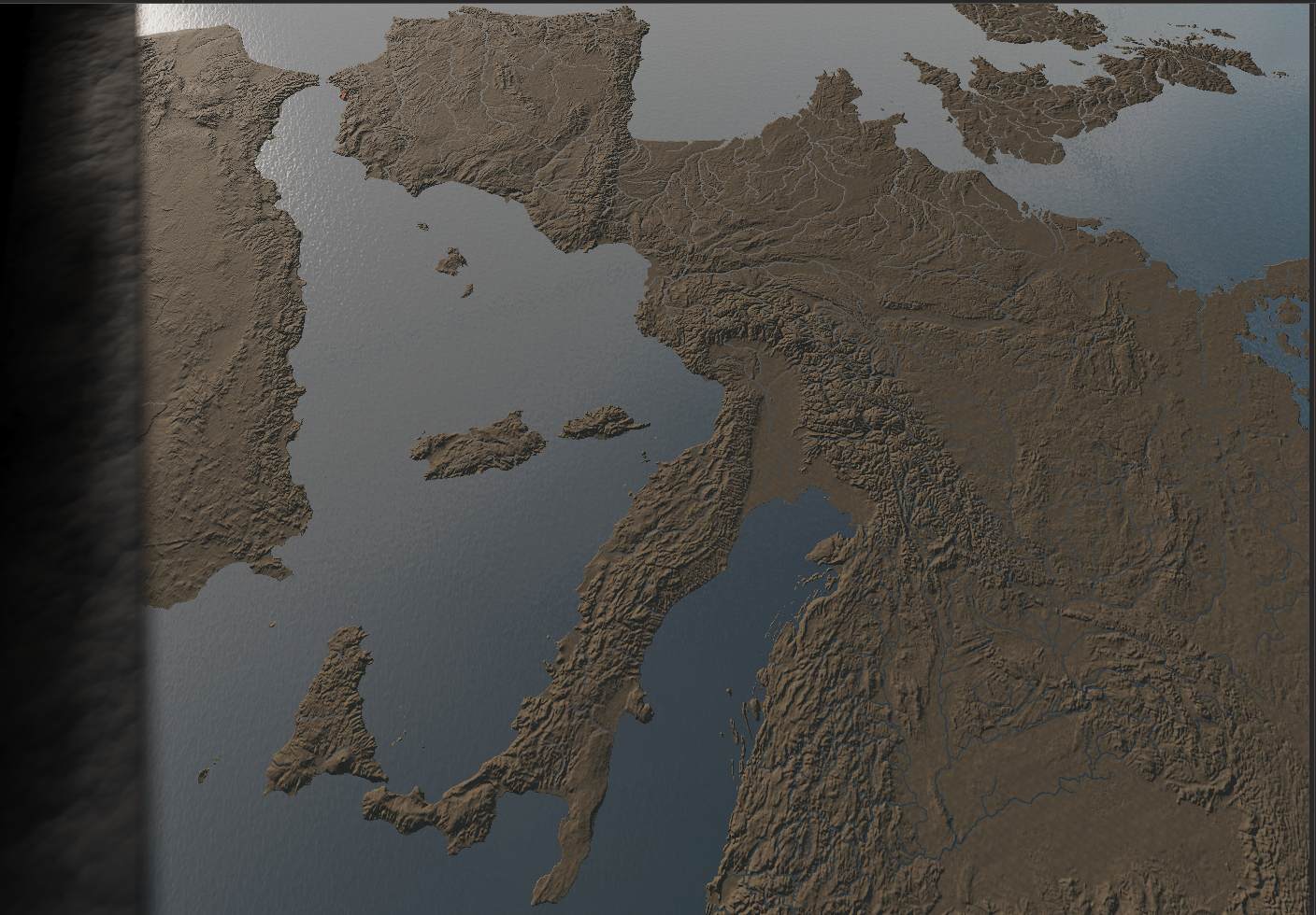 I:R map was generated from a heightmap data and EU5 map should too ...