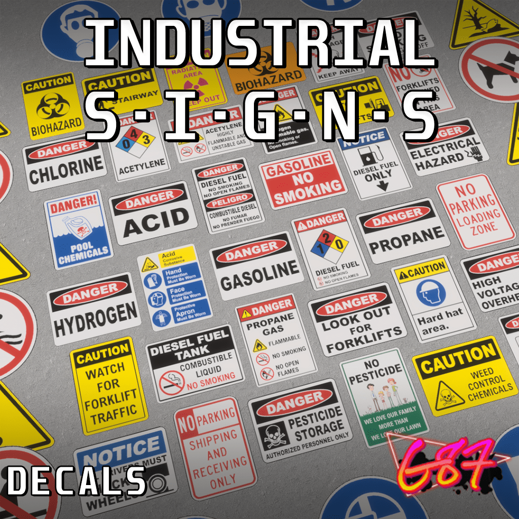 [G87] Industrial Signs - Decals | Paradox Interactive Forums
