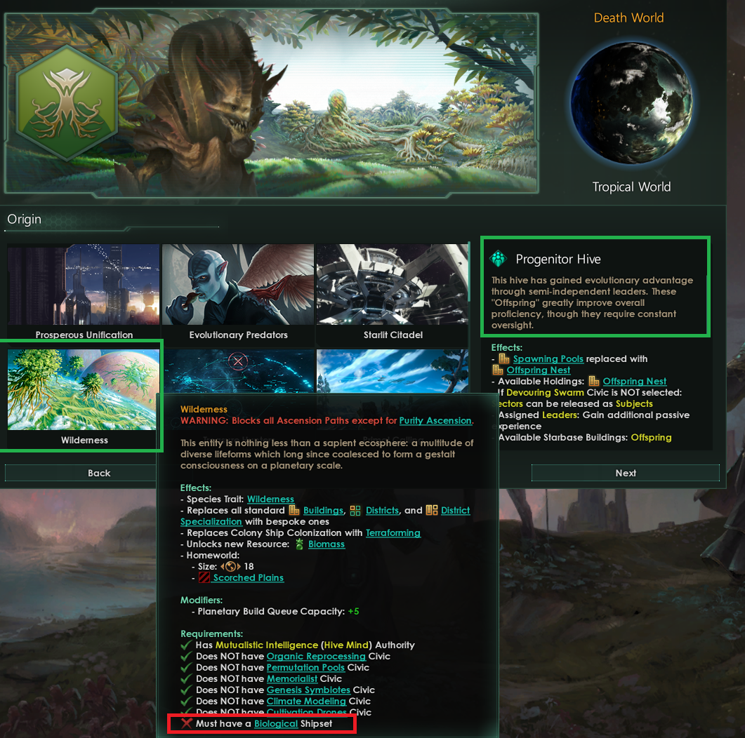 BioGenesis Suggested Improvement | Paradox Interactive Forums