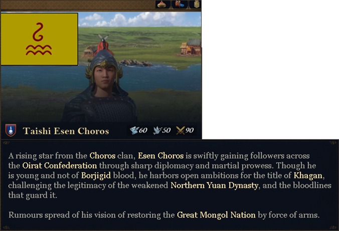 The Northern Yuan Dynasty & The Oirat Confederation | Paradox ...