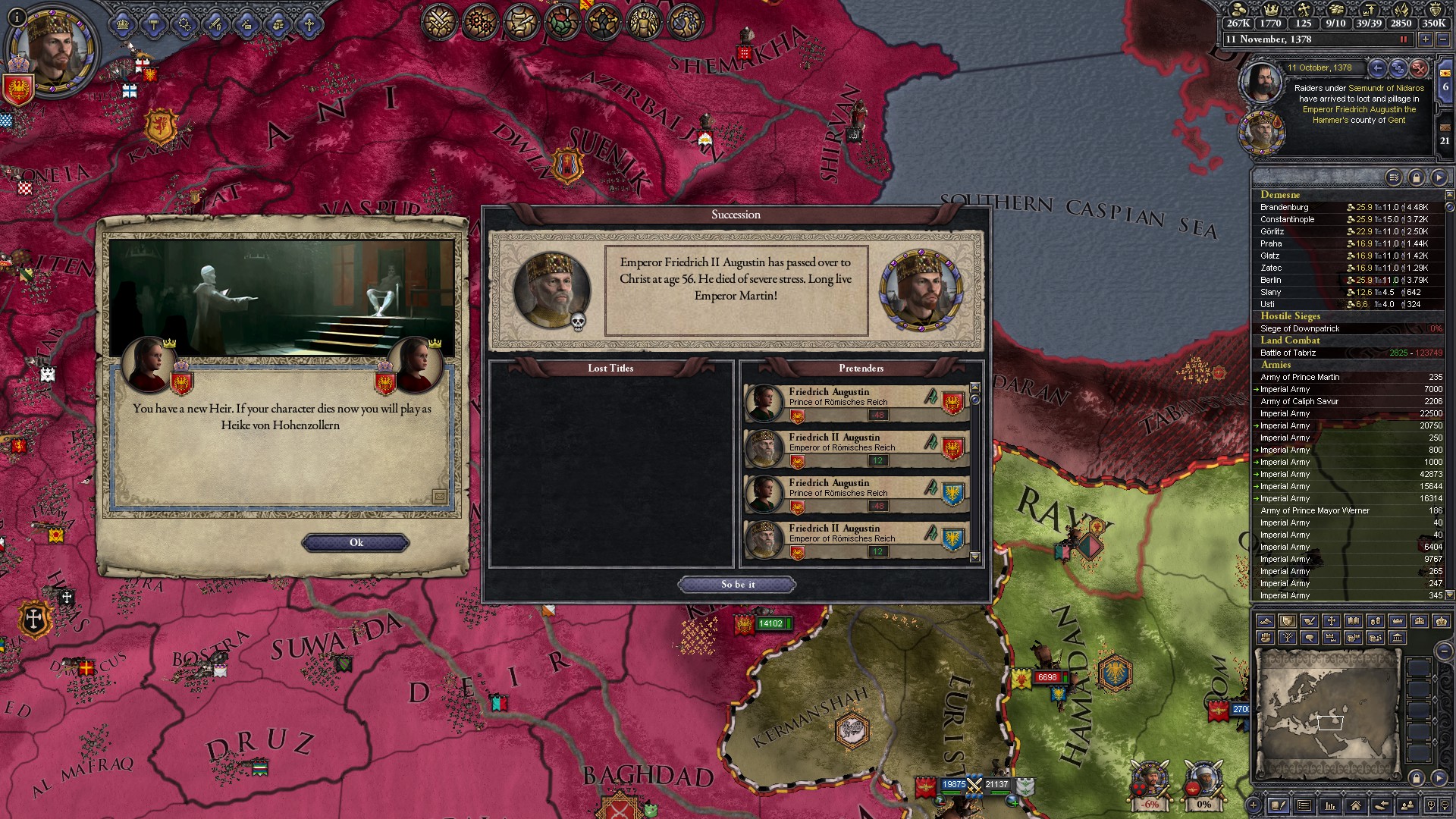 The Hohenzollern Empire: A Roman Reich Megacampaign (Image Heavy ...