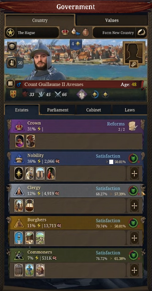 EU5's UI needs more texture (UI Suggestions) | Paradox Interactive Forums